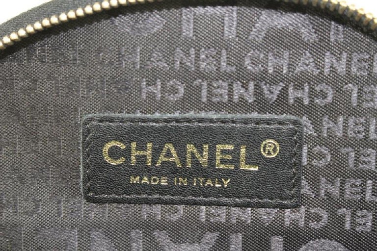 Chanel Black x Red Vinyl Record Motif LP Disc Chain Clutch Bag 274ca37 ...