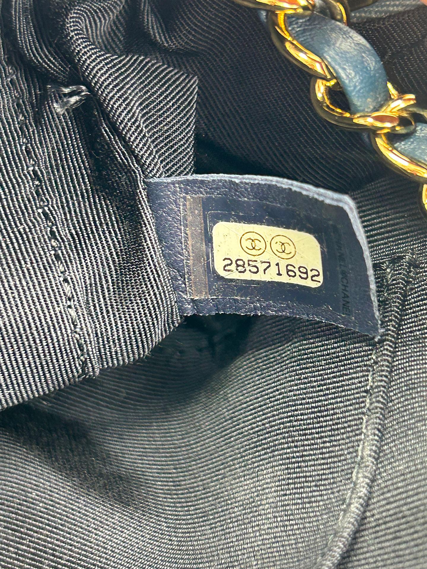 Chanel Blue Color Block Camera Case NWT For Sale at 1stDibs