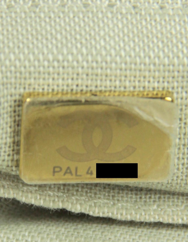 Chanel Blue Mixed Fibers Small Deauville Tote Bag For Sale at 1stDibs