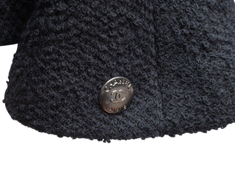 Chanel Boutique Black Fall 1997 Wool Jacket For Sale at 1stDibs