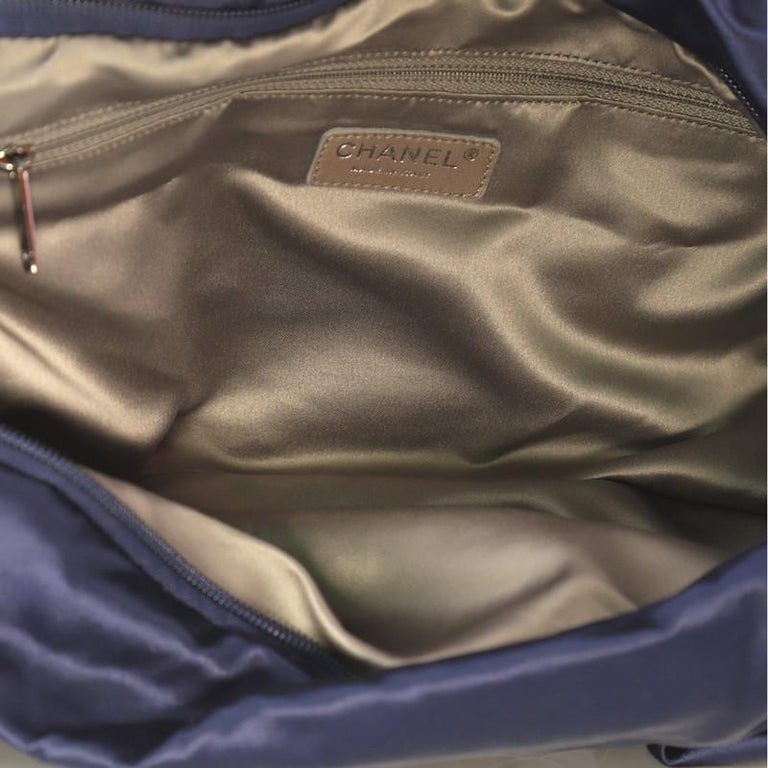 Chanel Bow Bag Satin Large at 1stDibs