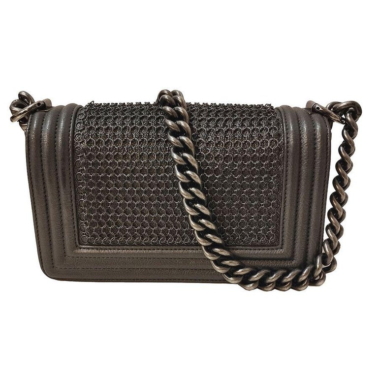 Chanel "Boy" chain limited size Unica For Sale at 1stDibs