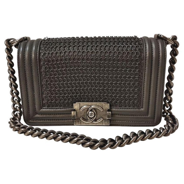 Chanel "Boy" chain limited size Unica For Sale at 1stDibs