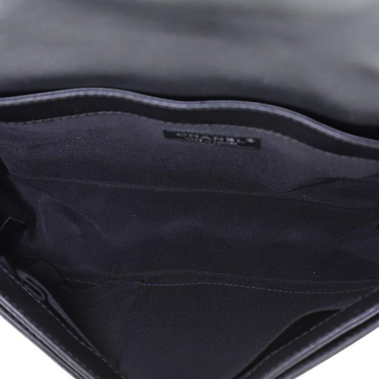 Chanel Boy Flap Bag Enchained Lambskin Old Medium at 1stDibs | chanel ...