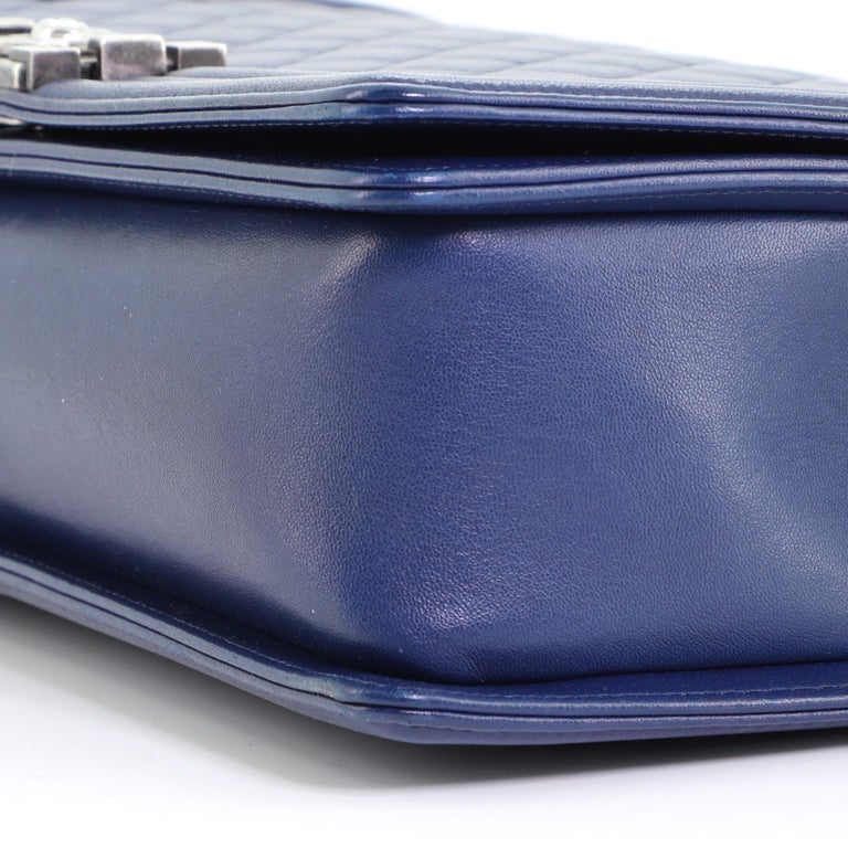 Chanel Boy Flap Bag Quilted Lambskin New Medium at 1stDibs | chanel ...