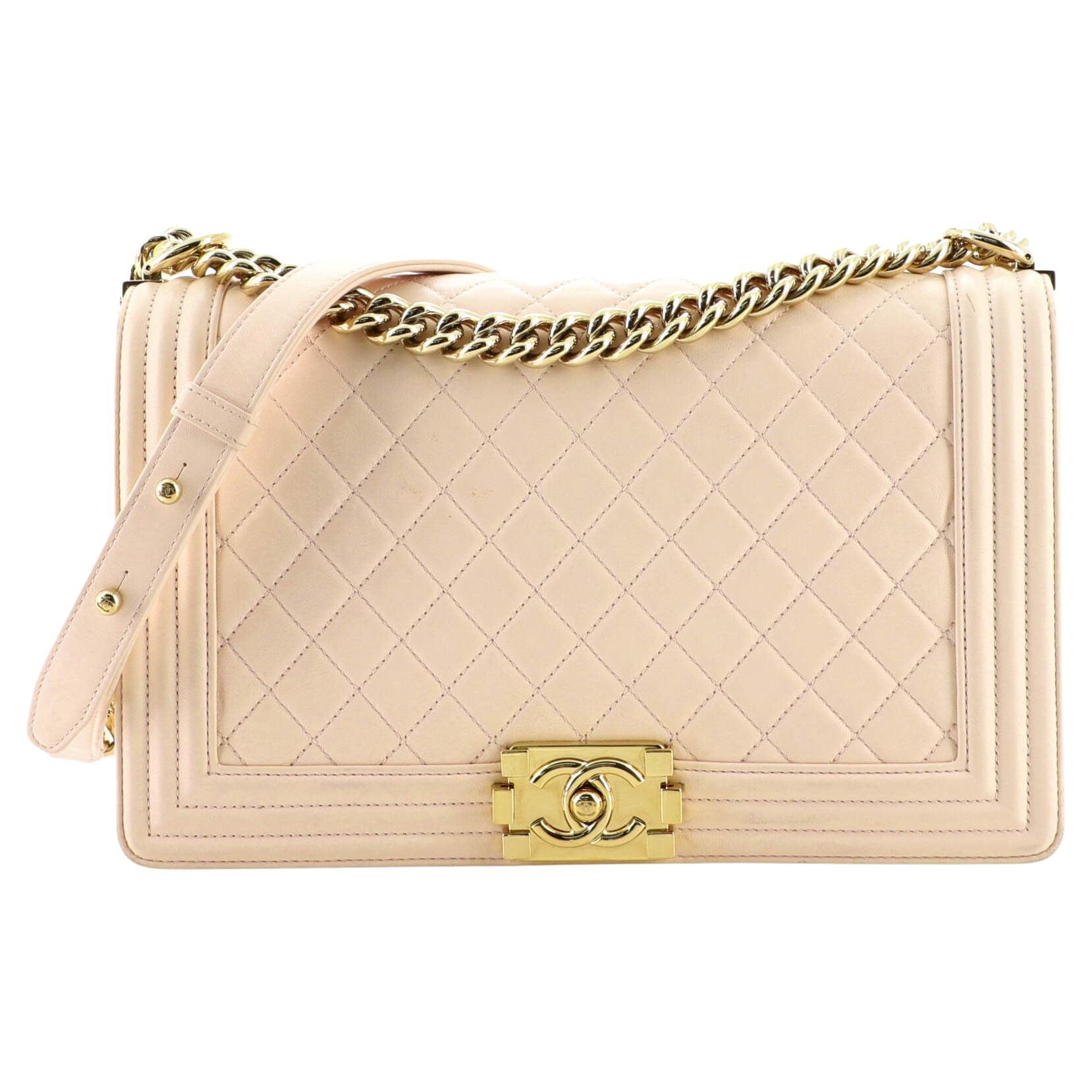 Chanel Rainbow Boy Flap Bag Quilted Painted Caviar Old Medium at ...