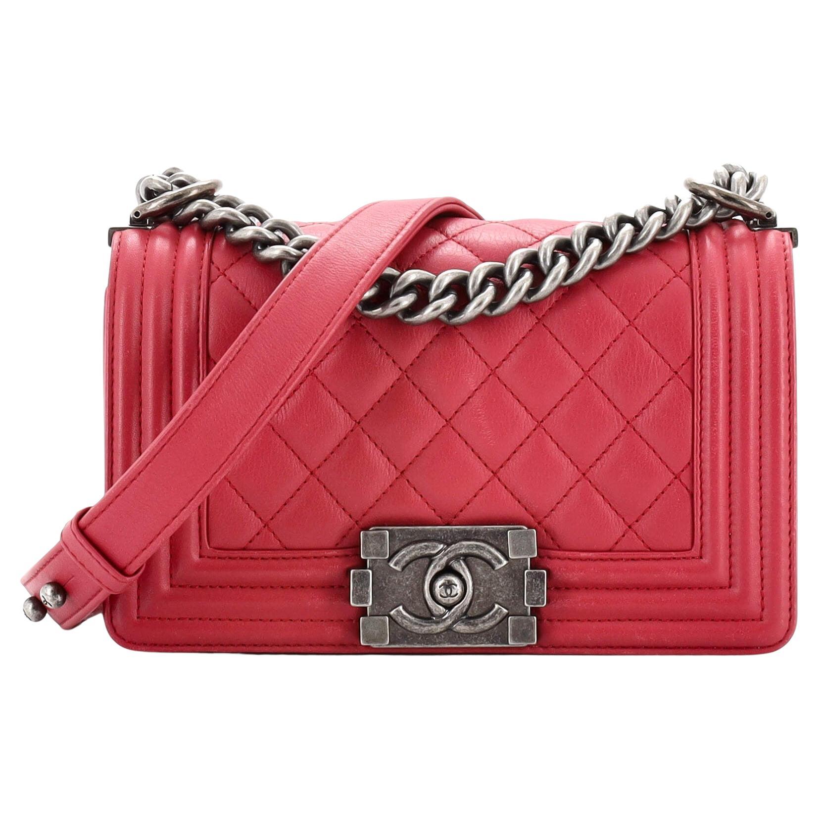 Chanel Boy Bag Lambskin - 49 For Sale on 1stDibs