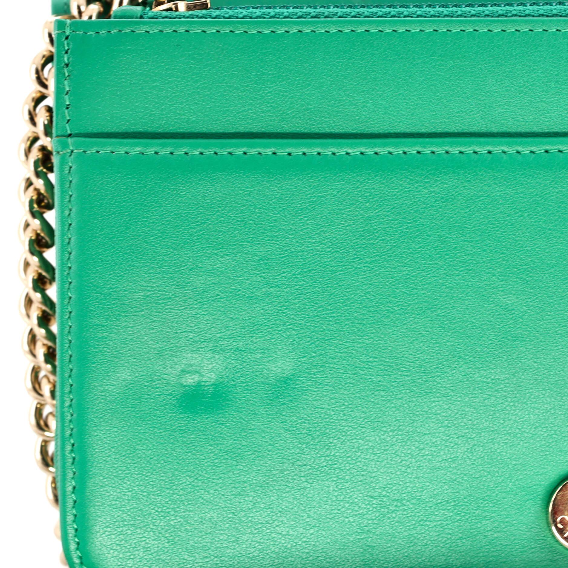 Chanel Boy Wallet on Chain Quilted Goatskin For Sale at 1stDibs