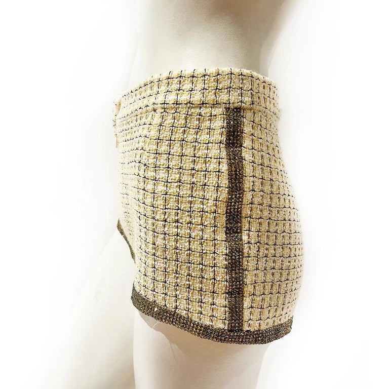 Chanel Brief Shorts at 1stDibs | chanel tweed shorts