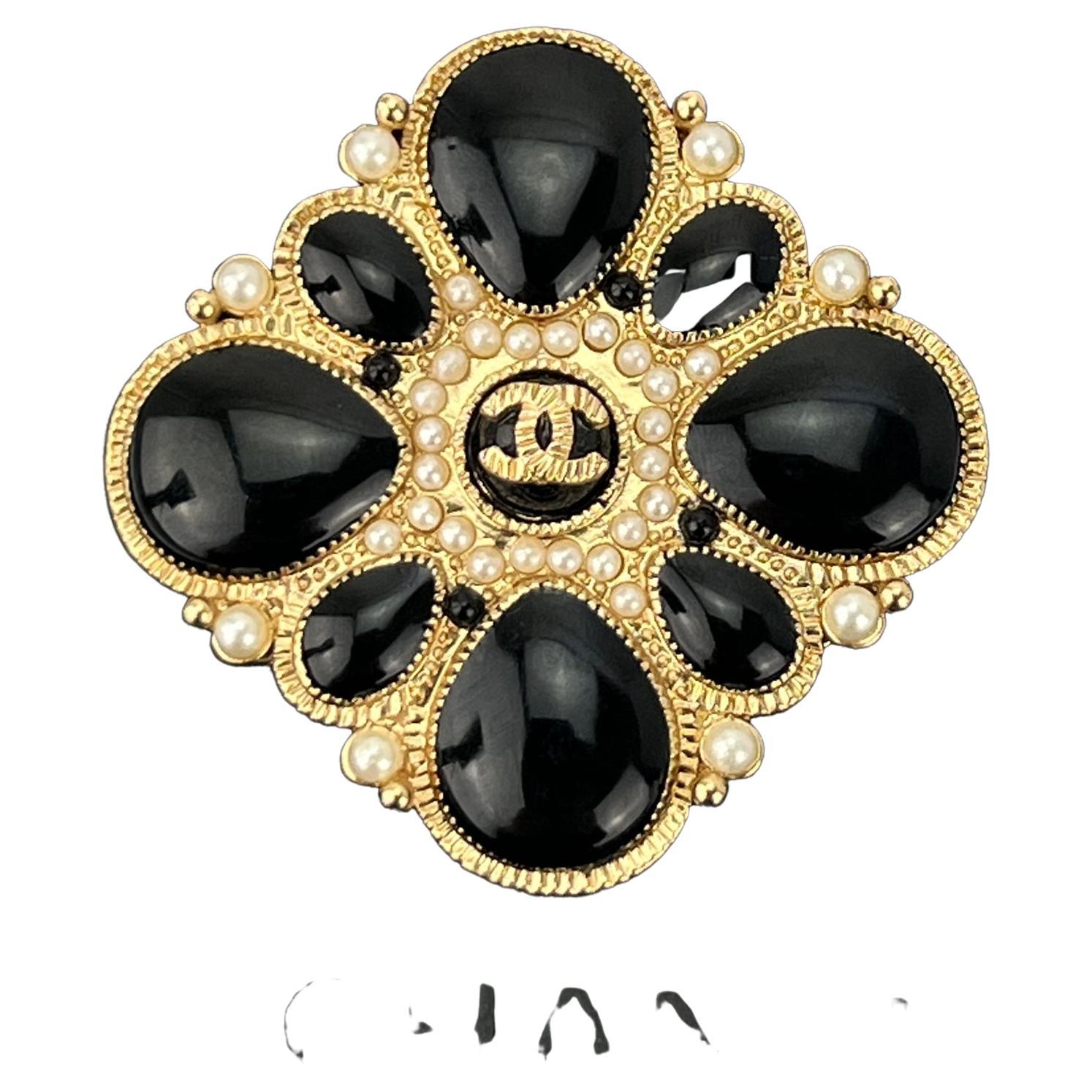 Iconic Chanel Turquoise Cluster Brooch For Sale at 1stDibs | chanel ...