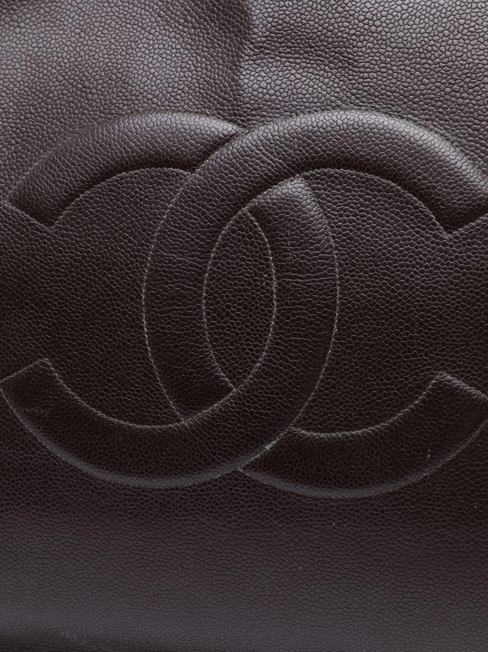 Chanel Brown Leather Tote at 1stDibs | chanel brown leather bag