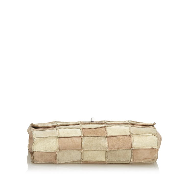 Chanel Brown Reissue Patchwork Flap Bag at 1stDibs