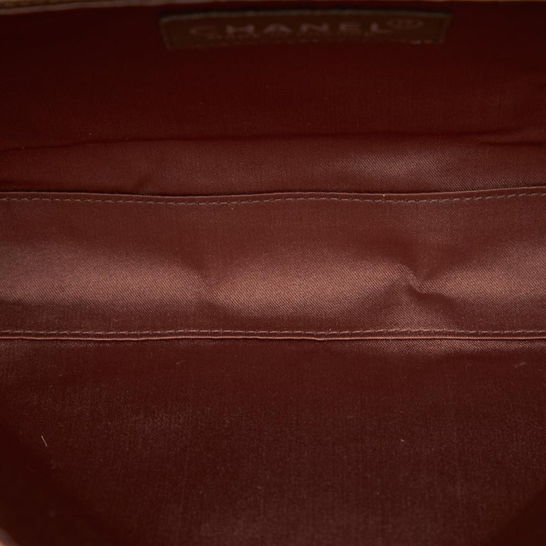 Chanel Brown Reissue Patchwork Flap Bag at 1stDibs