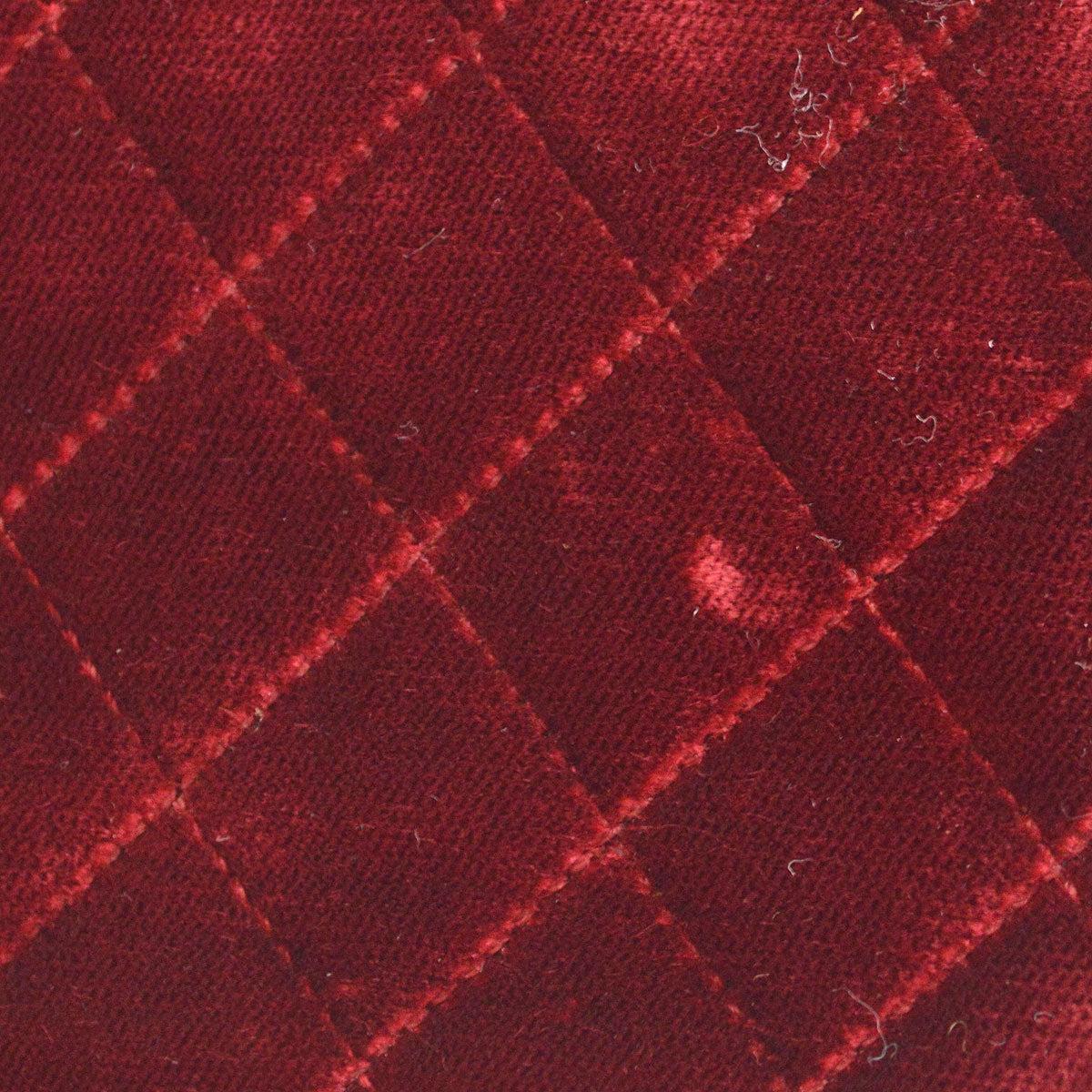 CHANEL Burgundy Red Velvet Gold Small Mini Micro Evening Shoulder Flap ...