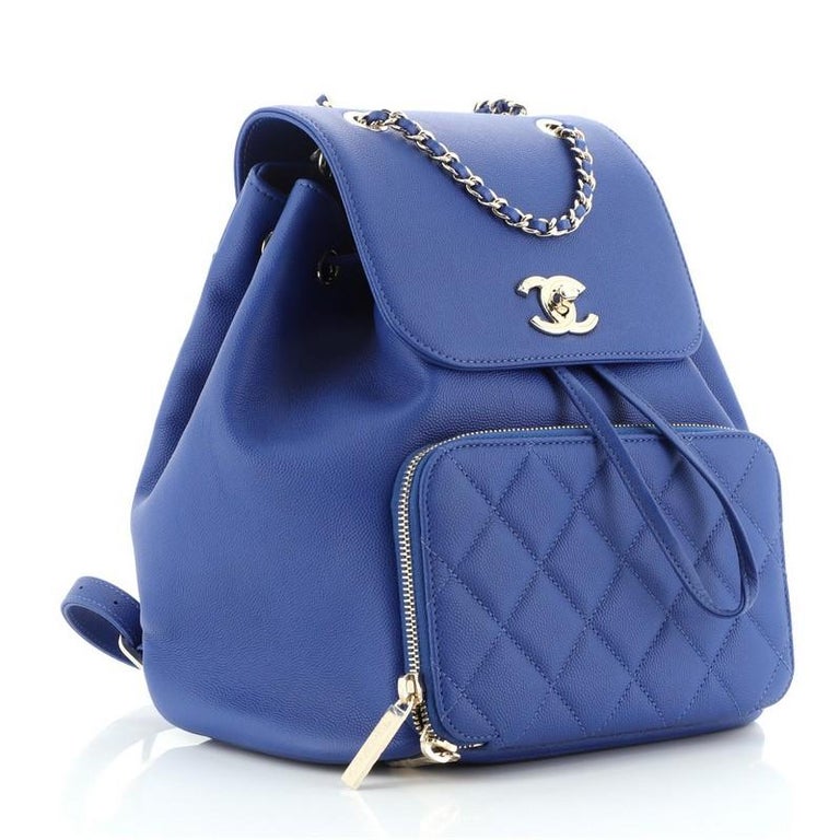 Chanel Business Affinity Backpack Caviar Small at 1stDibs