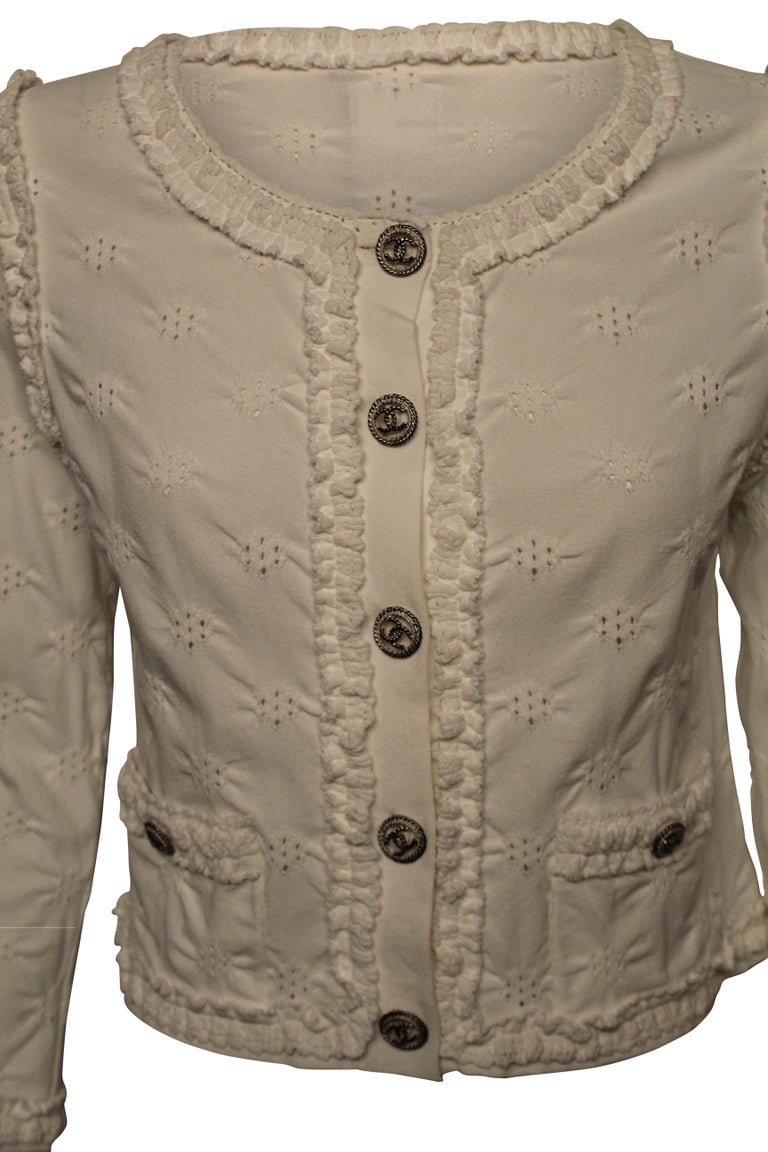 CHANEL Button Up Top For Sale at 1stDibs | chanel button on top