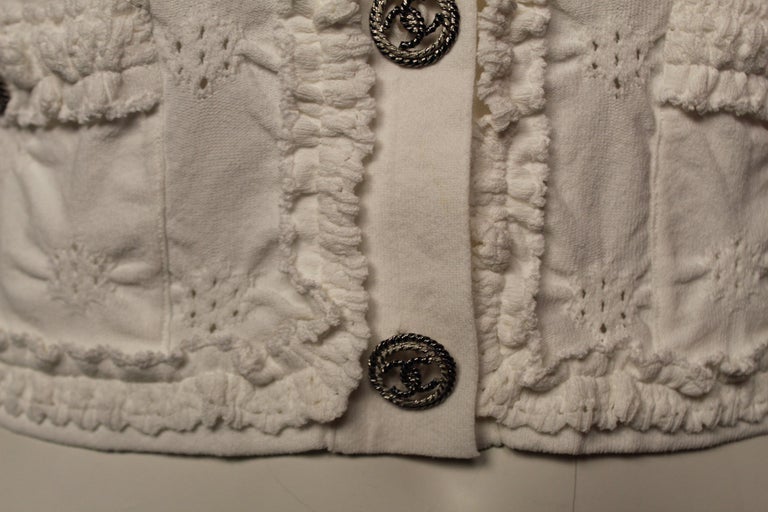 CHANEL Button Up Top For Sale at 1stDibs | chanel button on top