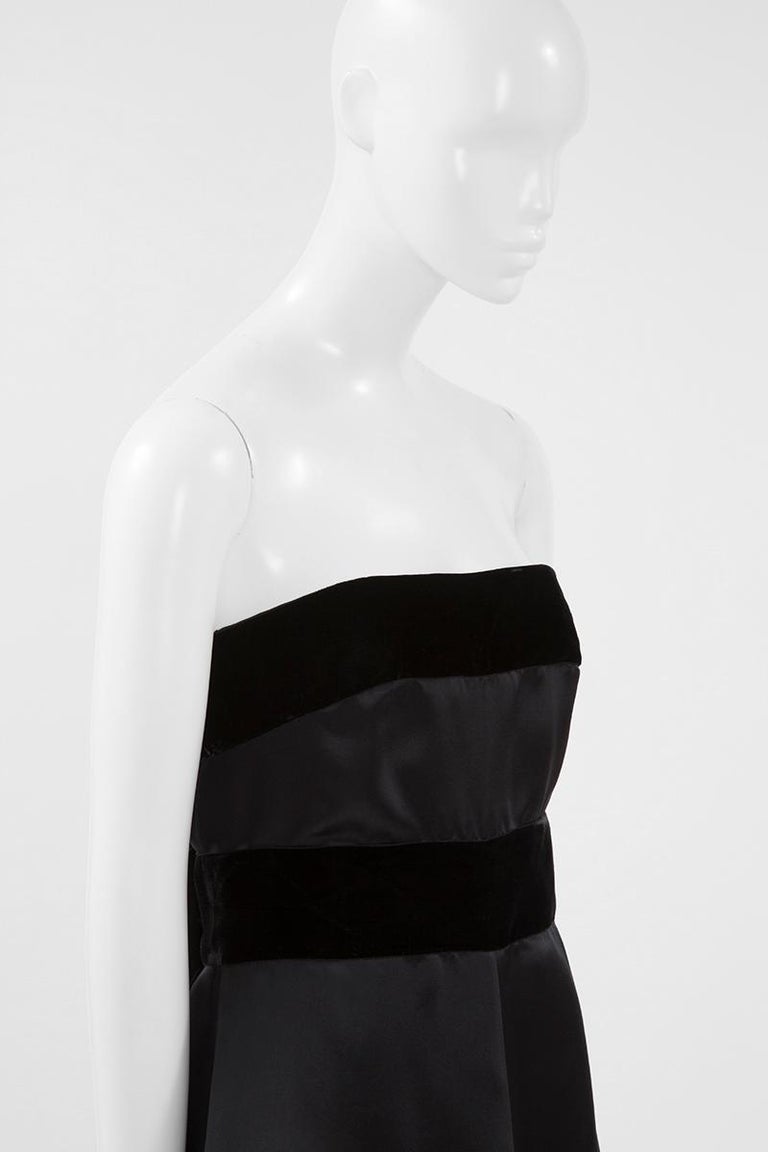Chanel By Karl Lagerfeld Bows-Embellished Gown For Sale at 1stDibs