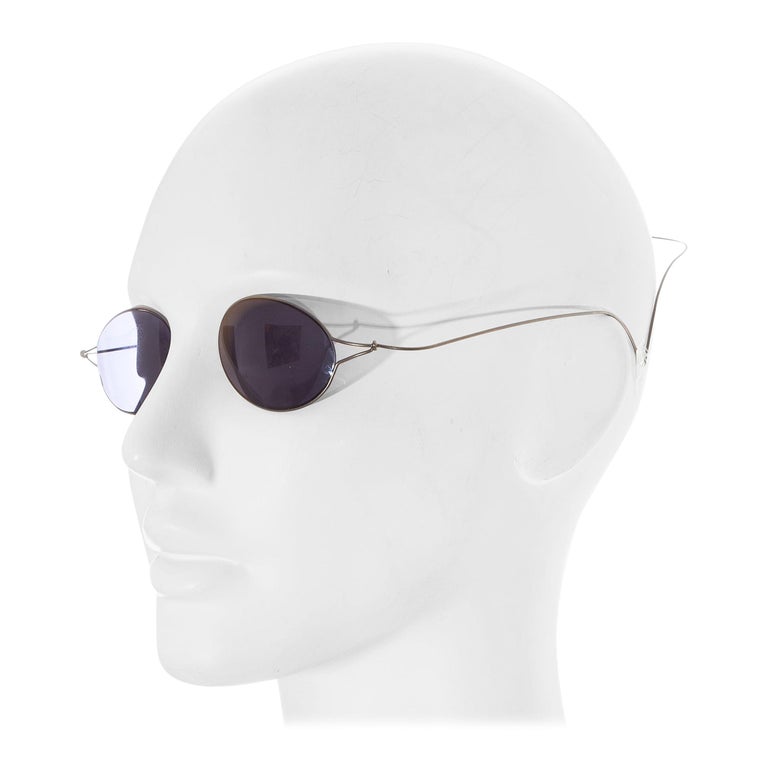 Chanel by Karl Lagerfeld 'Double Monocle' sunglasses for sunbathing, ss ...