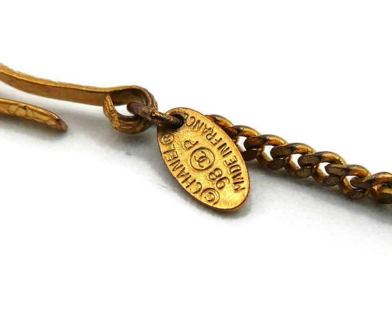 CHANEL by KARL LAGERFELD Soccer Ball Necklace, Spring 1998 For Sale at ...