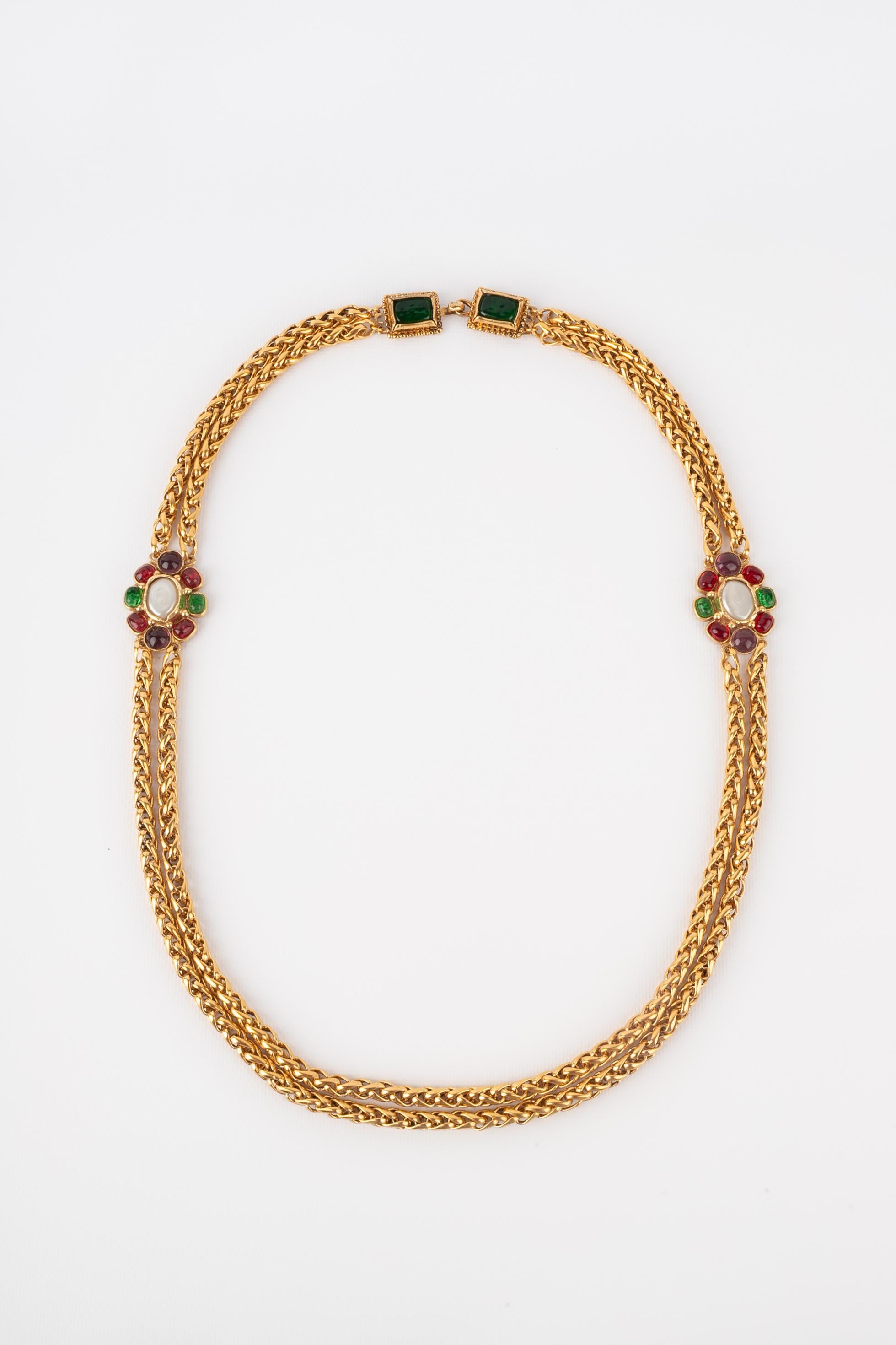Chanel Byzantine necklace 1985 For Sale at 1stDibs