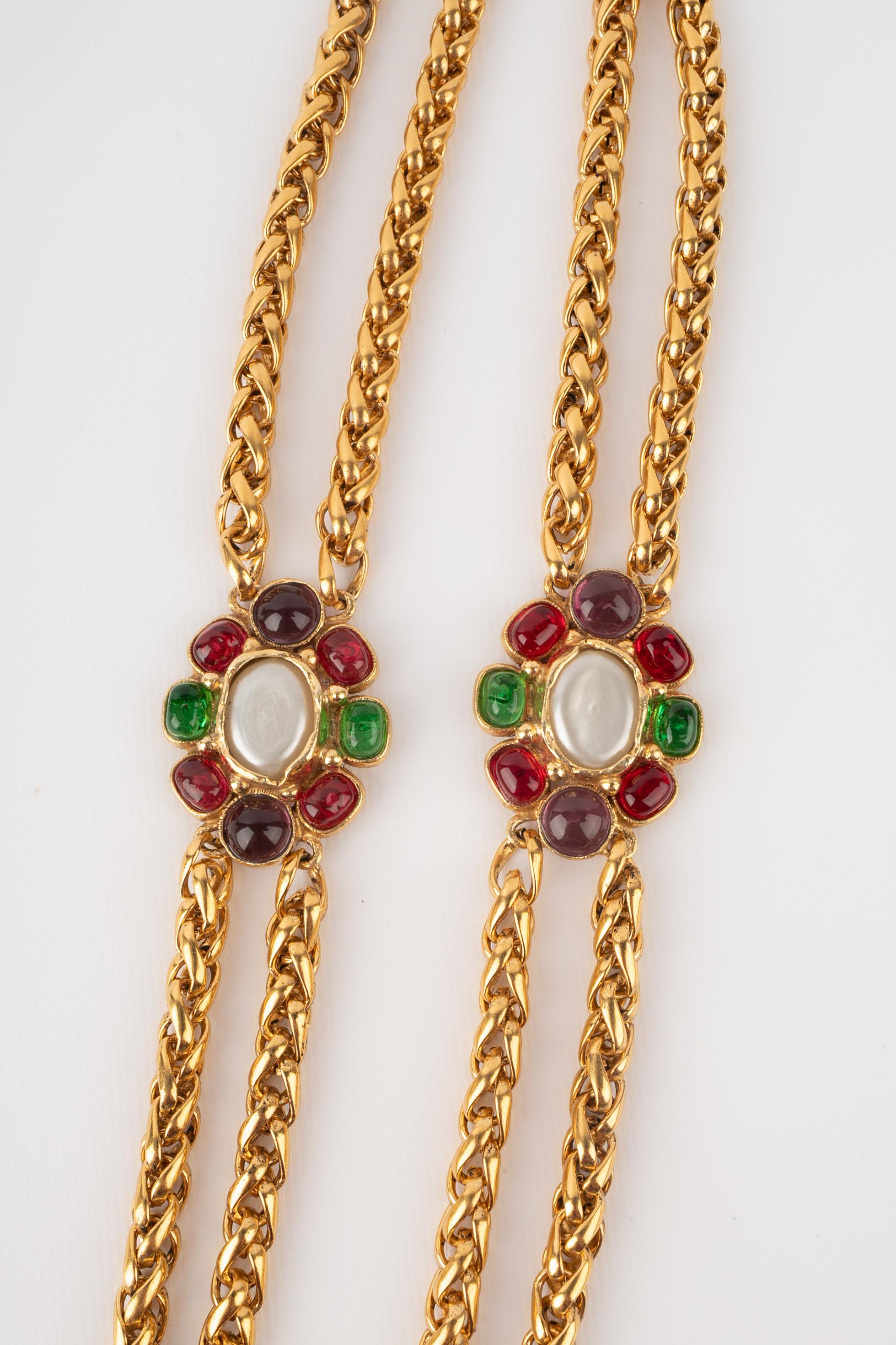 Chanel Byzantine necklace 1985 For Sale at 1stDibs