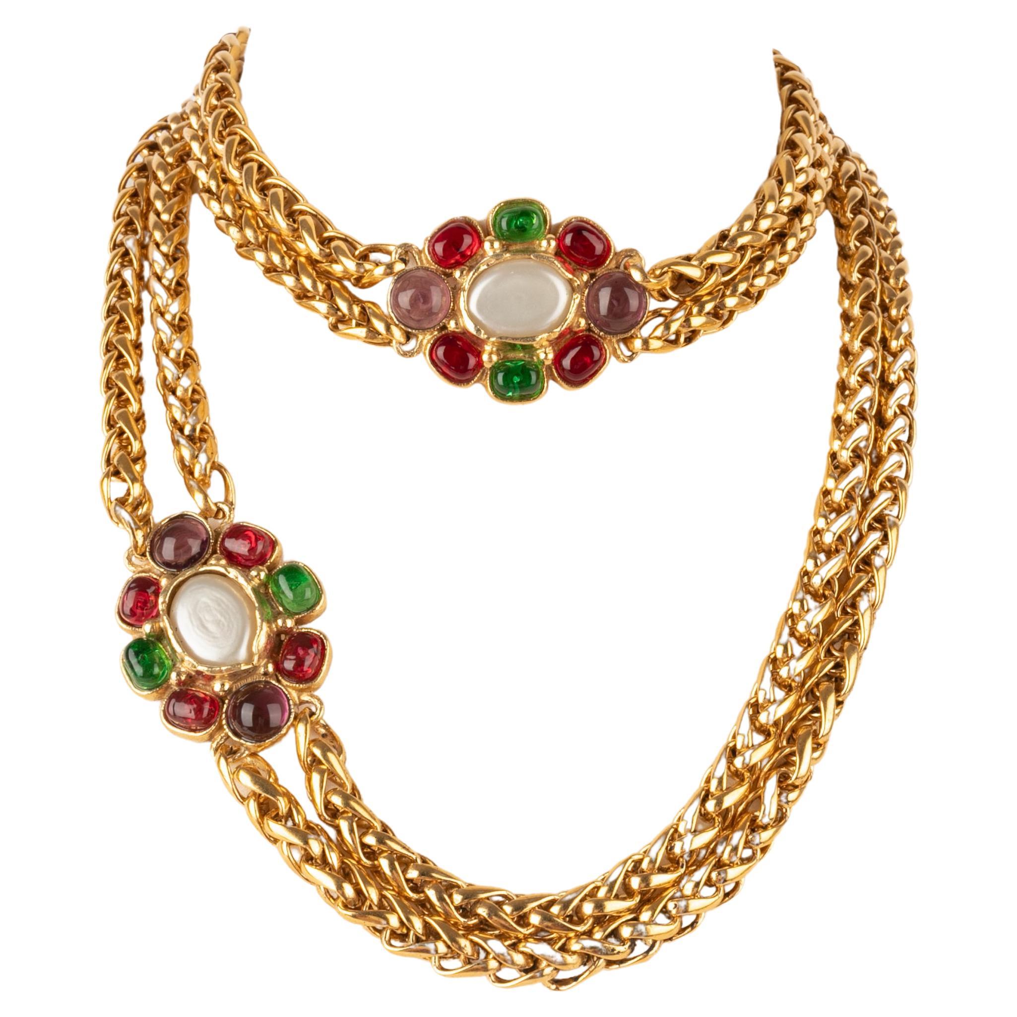 Chanel Byzantine necklace 1985 For Sale at 1stDibs