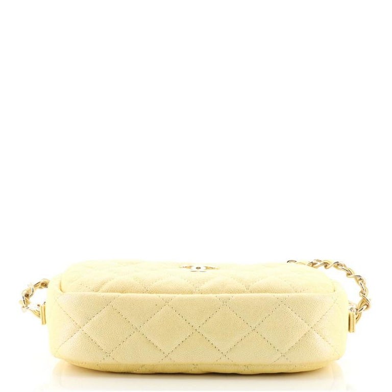 Chanel Camera Case Bag Quilted Iridescent Caviar Mini at 1stDibs