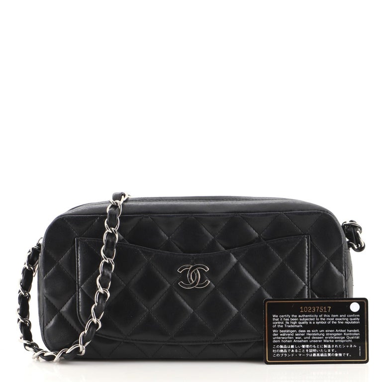 Chanel Camera Case Shoulder Bag Quilted Lambskin Medium at 1stDibs