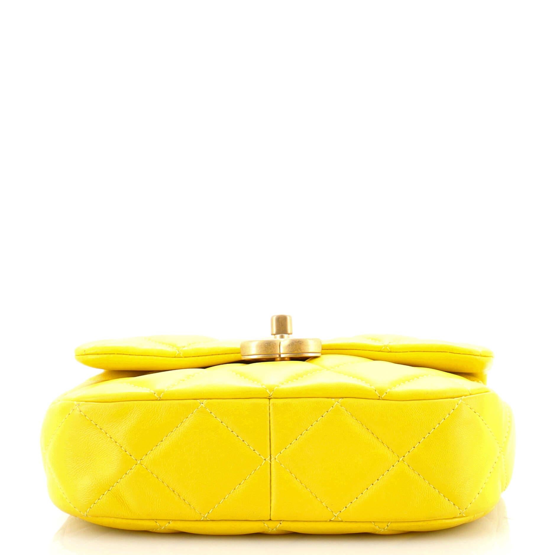 Chanel Candy Chain CC Flap Bag Quilted Lambskin Mini at 1stDibs ...