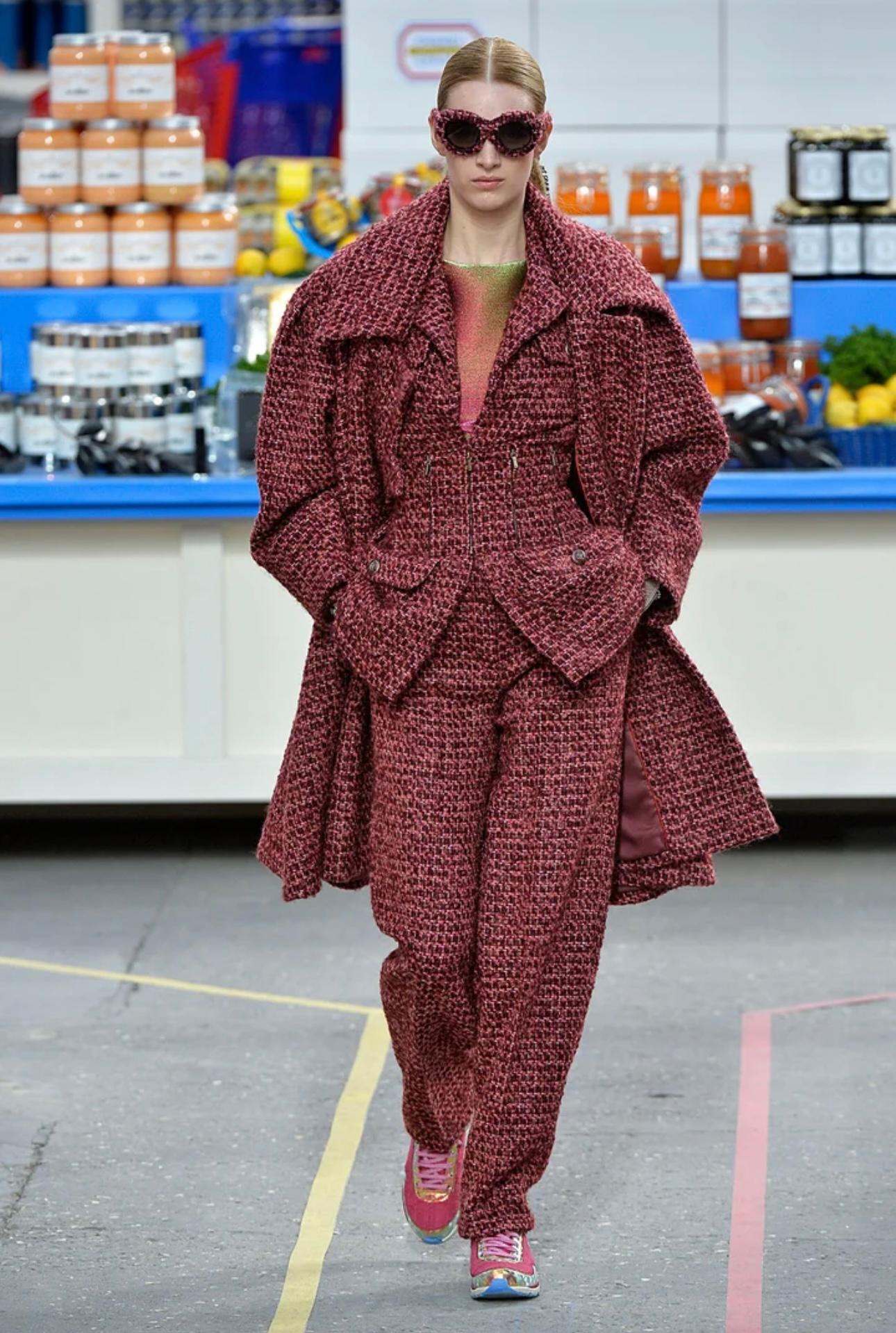 Chanel Cara Delevingne Style Supermarket Ad Campaign Jacket For Sale at ...