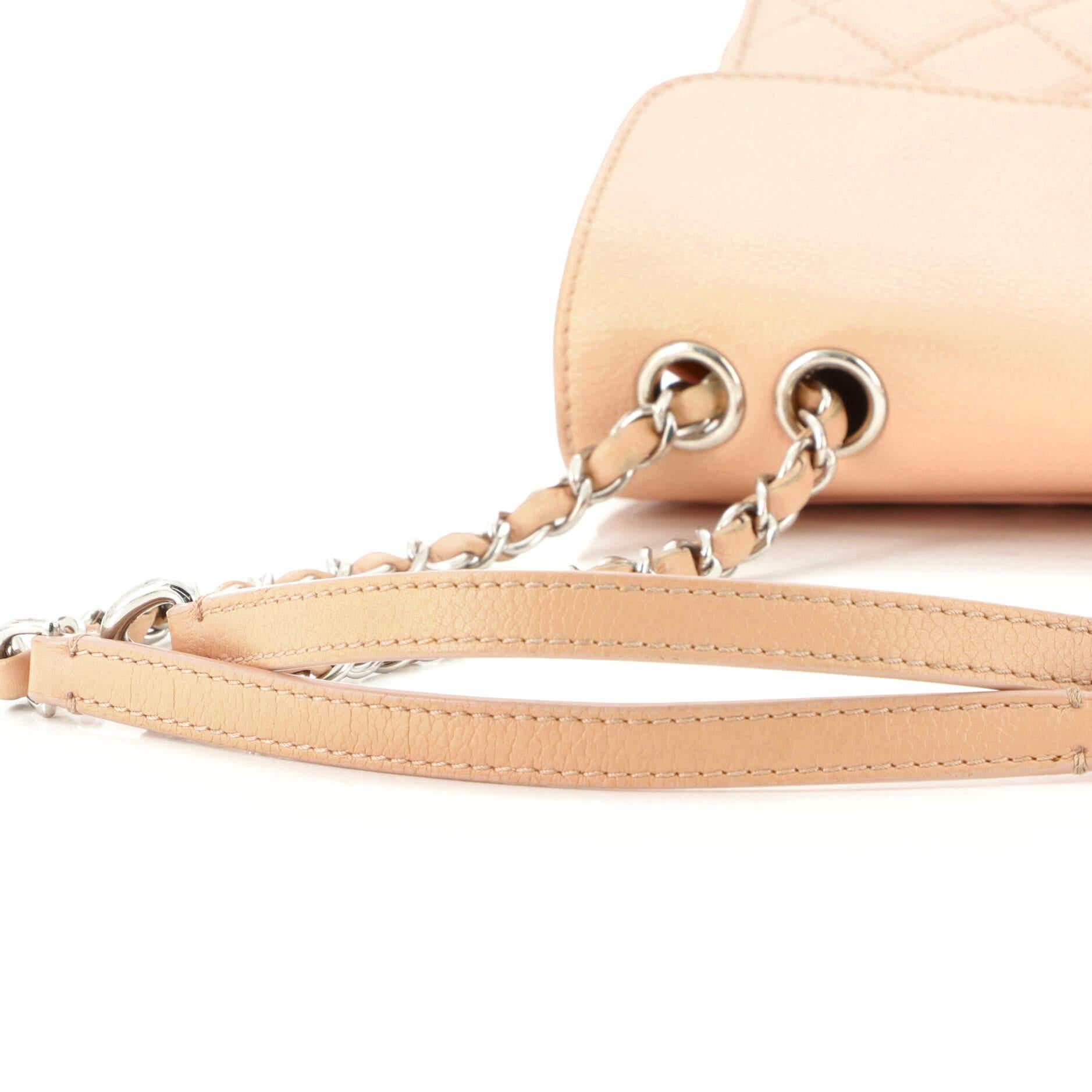 Chanel CC Box Flap Bag Quilted Calfskin Small at 1stDibs