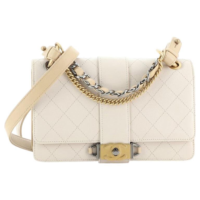 Chanel CC Chain Flap Shoulder Bag Quilted Calfskin Small at 1stDibs ...