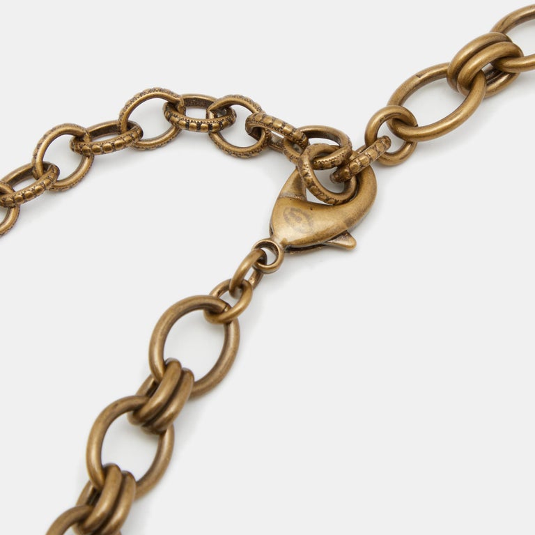Chanel CC Crystals Letter Logo Chain Belt at 1stDibs