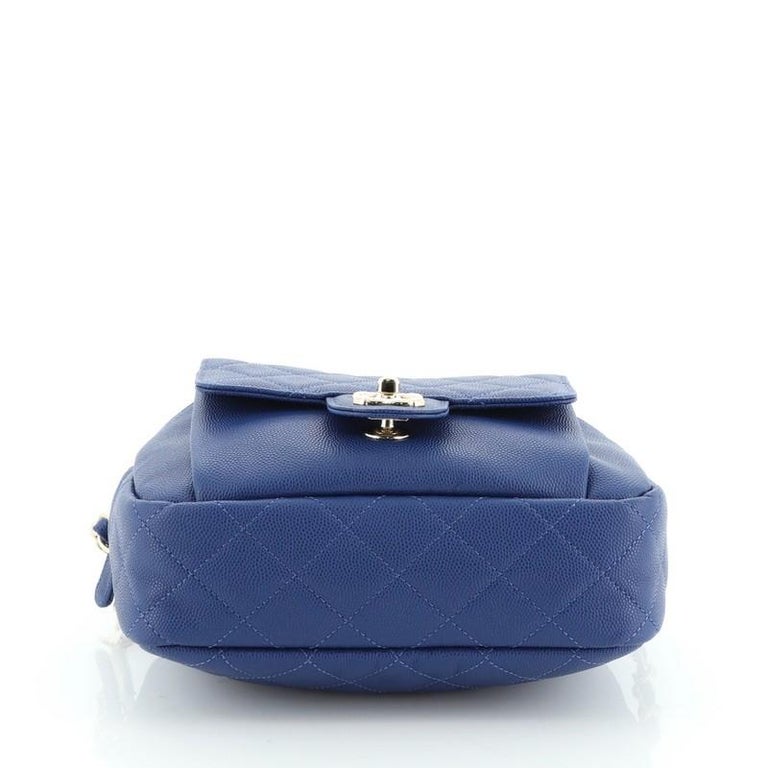 Chanel CC Day Camera Case Quilted Caviar Medium at 1stDibs