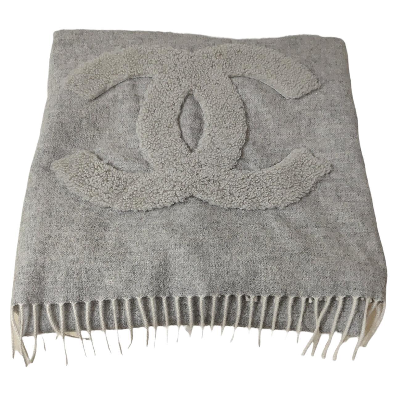 Chanel Silk Motifs Scarf at 1stDibs