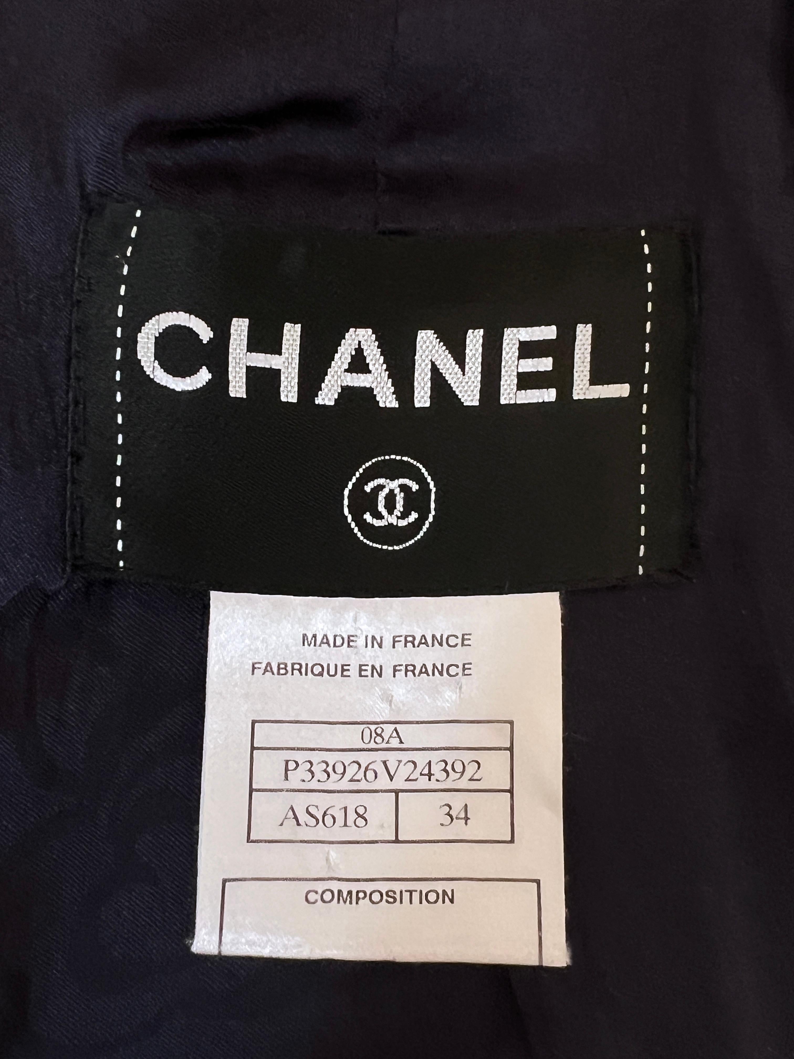 Chanel CC Jewel Buttons Runway Tweed Jacket For Sale at 1stDibs