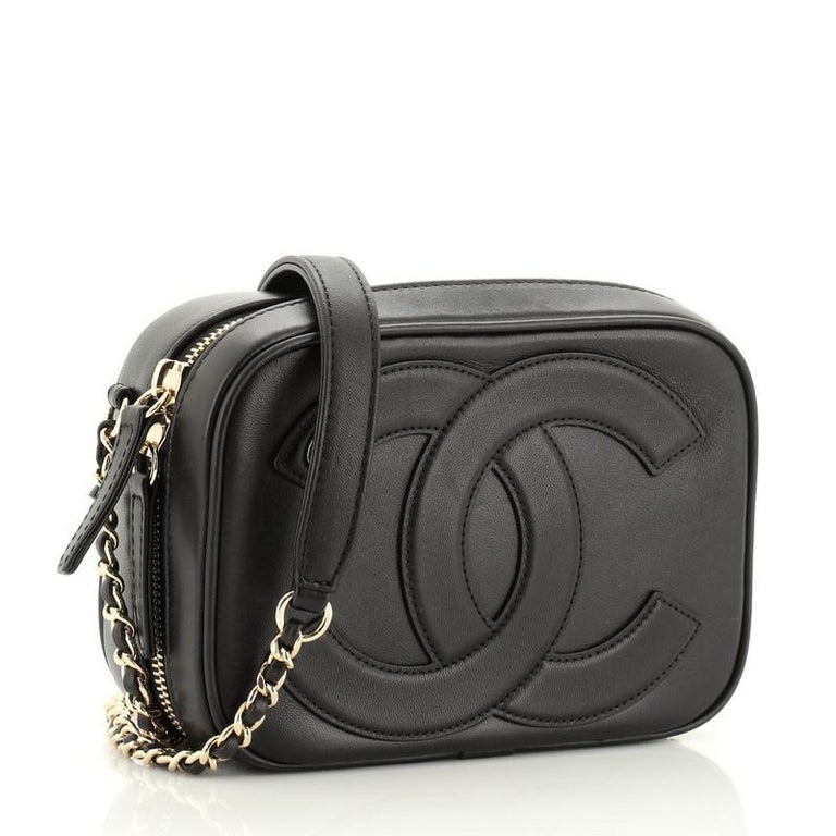 Chanel CC Mania Camera Bag Lambskin Small at 1stDibs | chanel chanel bags