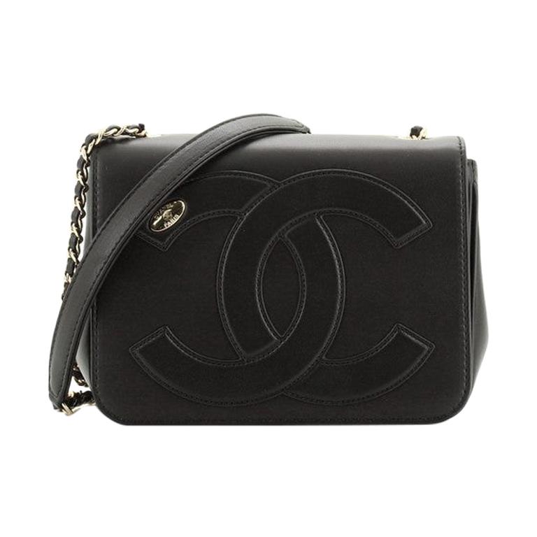 Chanel CC Mania Flap Bag Lambskin Small at 1stDibs | chanel cc mania bag