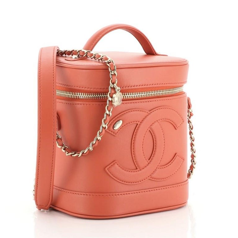 Chanel CC Mania Vanity Case Lambskin at 1stDibs | rooms mania.cc