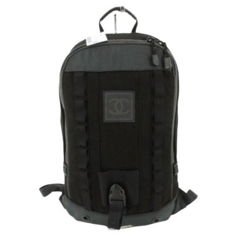 Chanel CC Sportline Backpack For Sale at 1stDibs