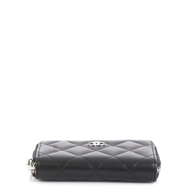 Chanel CC Zip Coin Purse Quilted Lambskin Small at 1stDibs | quilted ...