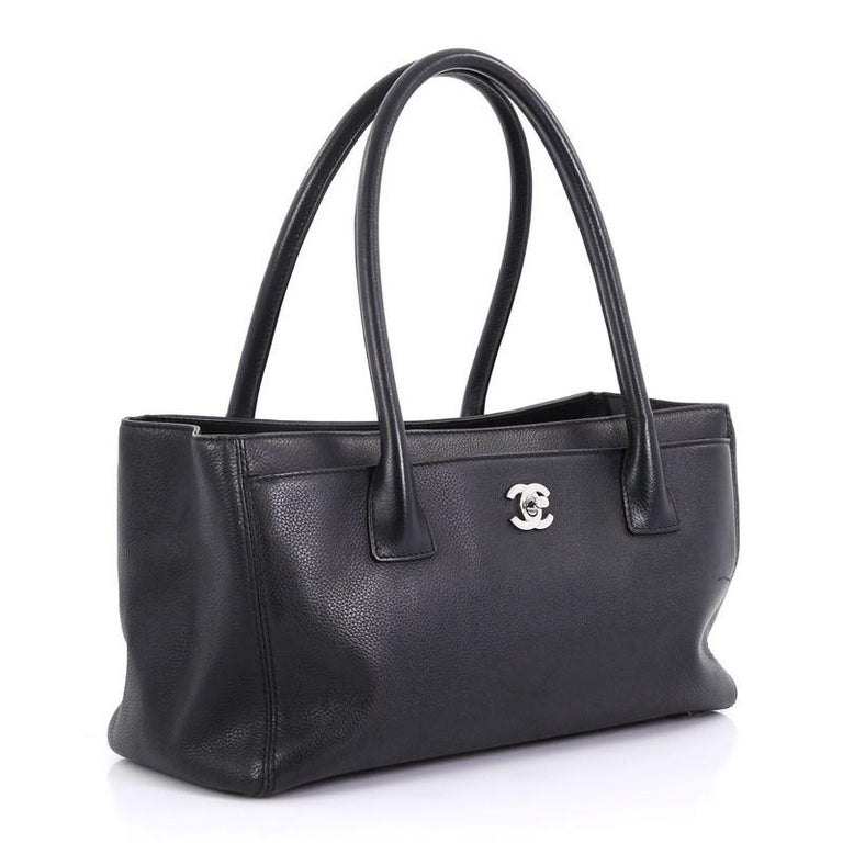 Chanel Cerf Executive Tote Leather Small at 1stDibs