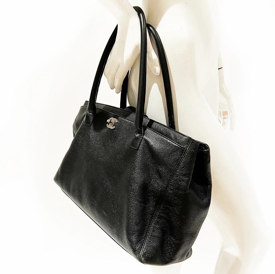 Chanel “Cerf” Handbag at 1stDibs | chanel classic tote, chanel cerf ...