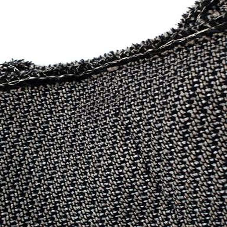 Chanel Chain Trim Boucle Tweed Blazer For Sale at 1stDibs