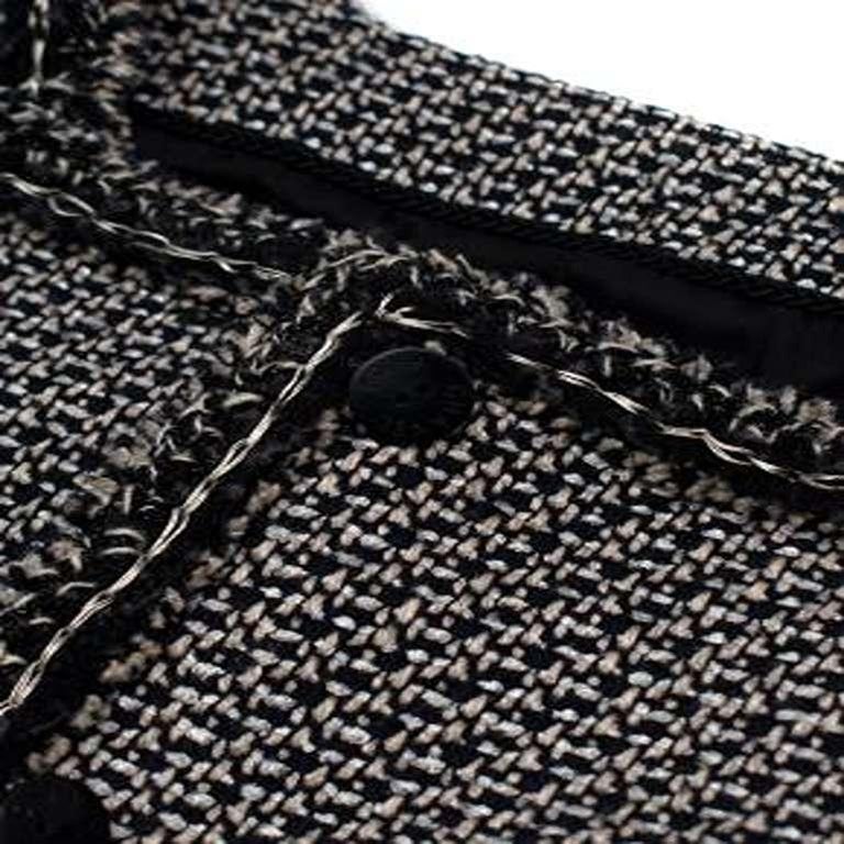 Chanel Chain Trim Boucle Tweed Blazer For Sale at 1stDibs
