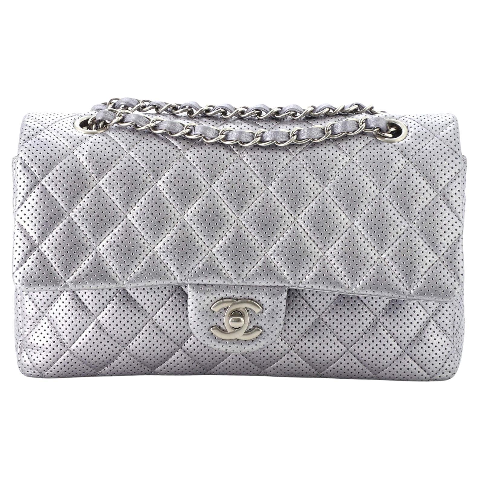 Chanel Coco Splash Flap Bag Quilted PVC With Lambskin Small at 1stDibs