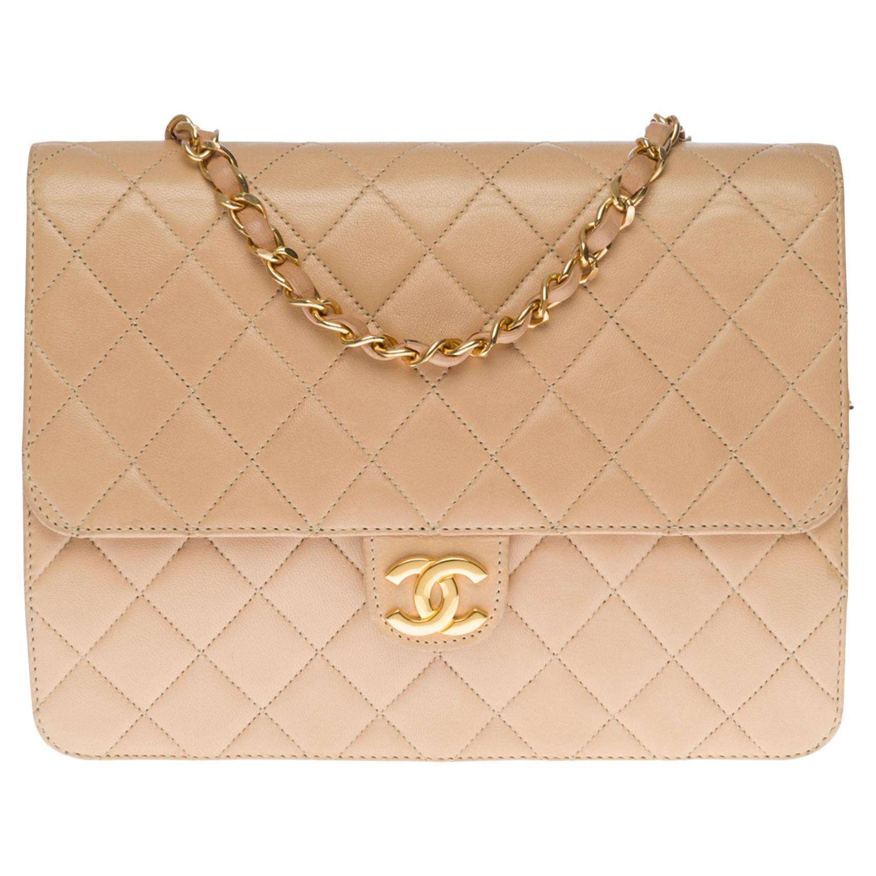 Chanel Pearl Pink Leather Cross Body Flap Bag at 1stDibs