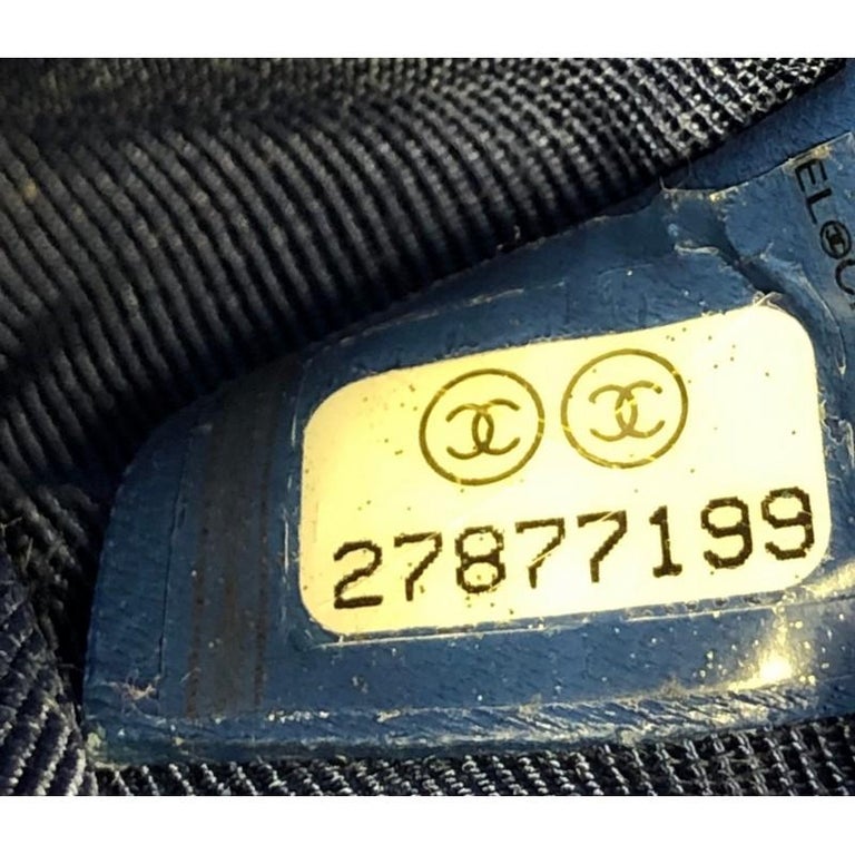 Chanel Classic O Case Pouch Chevron Lambskin Mini at 1stDibs