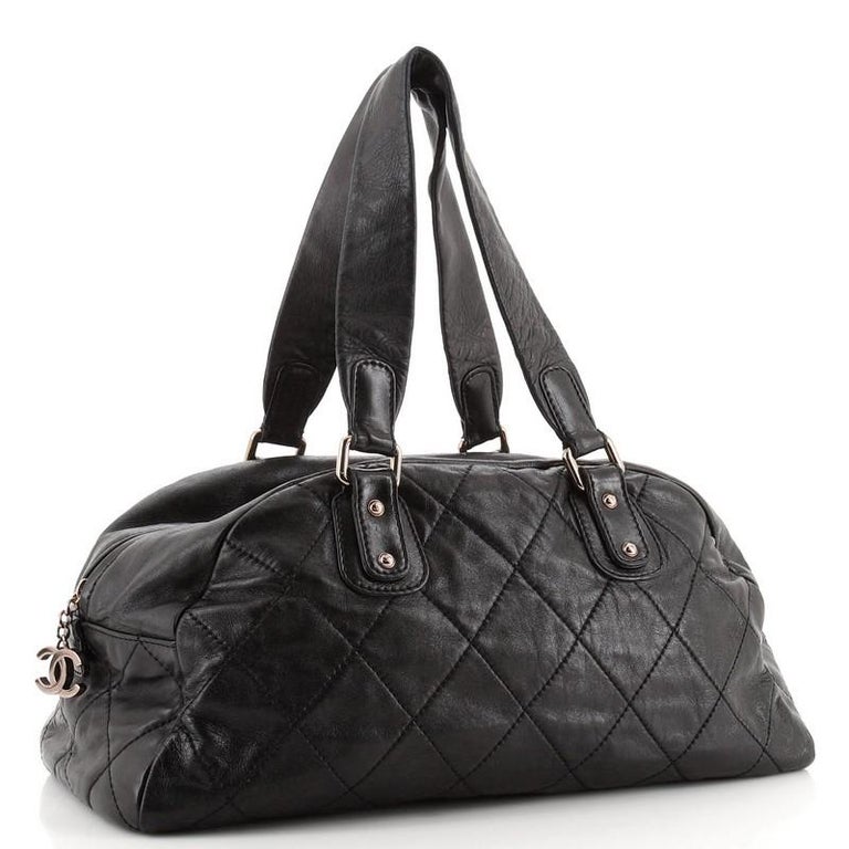 Chanel Cloudy Bundle Bowler Bag Quilted Lambskin at 1stDibs